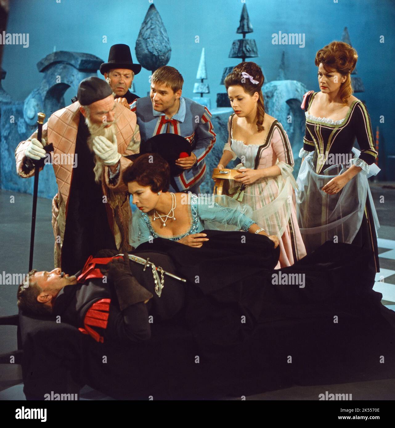 Bei Tag und Nacht, Fernsehfilm, Deutschland 1964, Regie: Fritz Umgelter, Darsteller: Hans ...