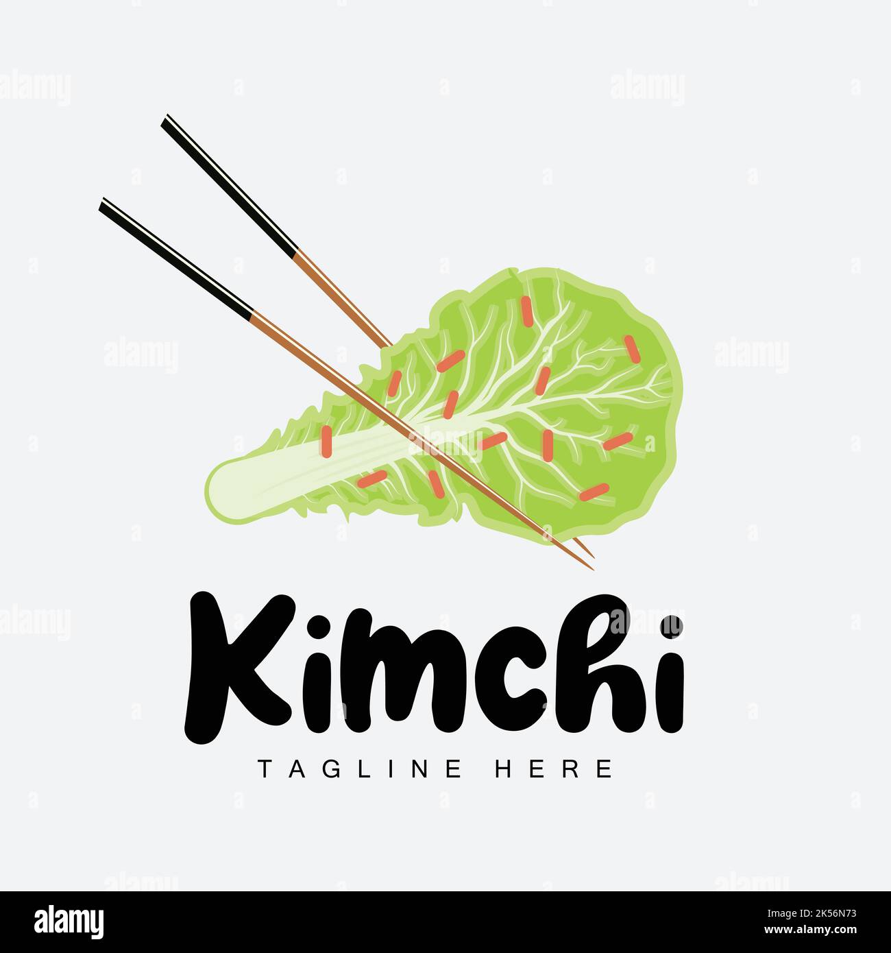 Linienkohl logo Stock-Vektorgrafiken kaufen - Alamy