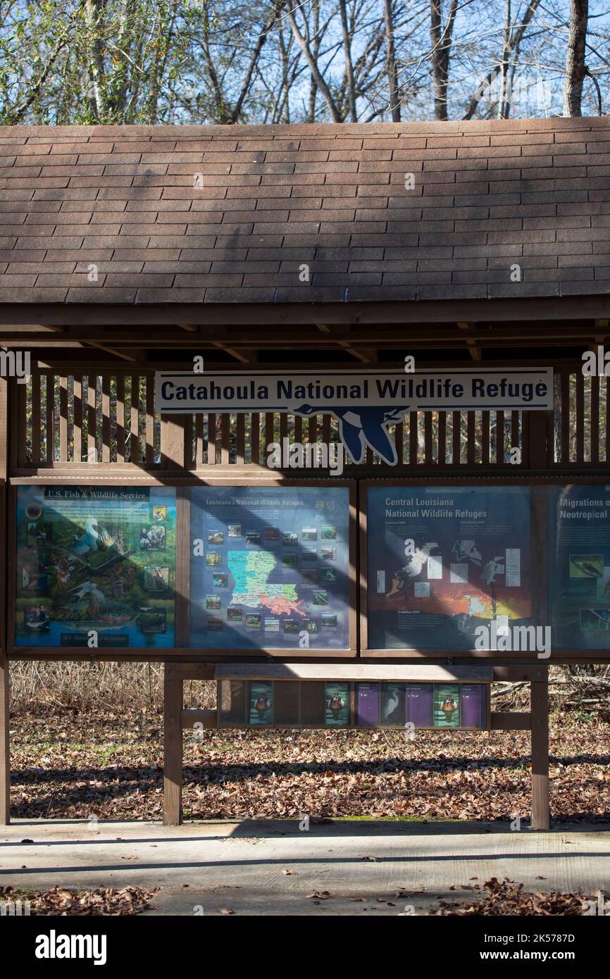 CATAHOULA NATIONAL WILDLIFE REFUGE LOUISIANA/USA – DEZEMBER 21 2021 ...