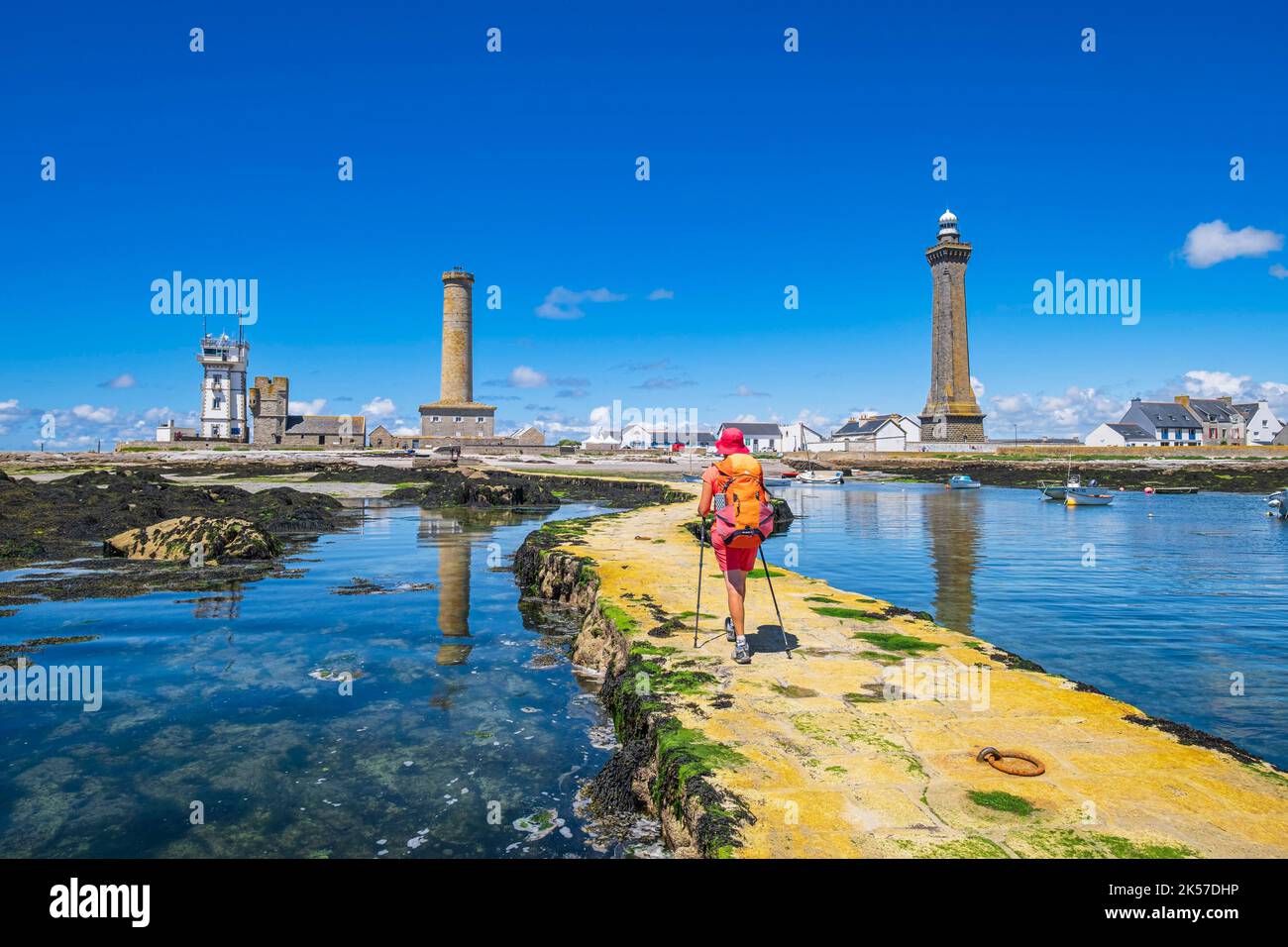 Frankreich, Finistere, Penmarc'h, Saint-Pierre Weiler, der ehemalige ...