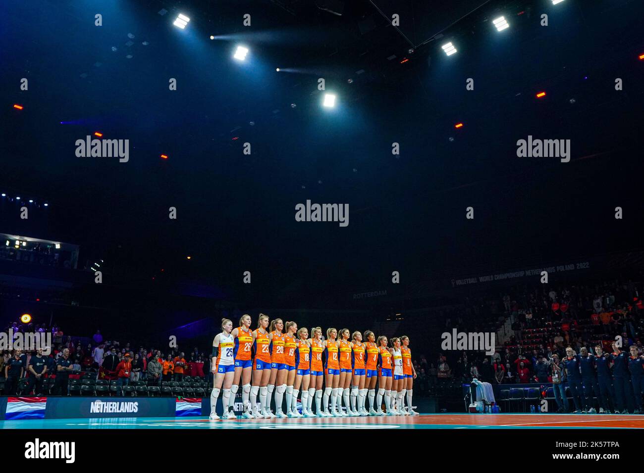 ROTTERDAM, NIEDERLANDE - OKTOBER 6: Britt Bongaerts aus den ...