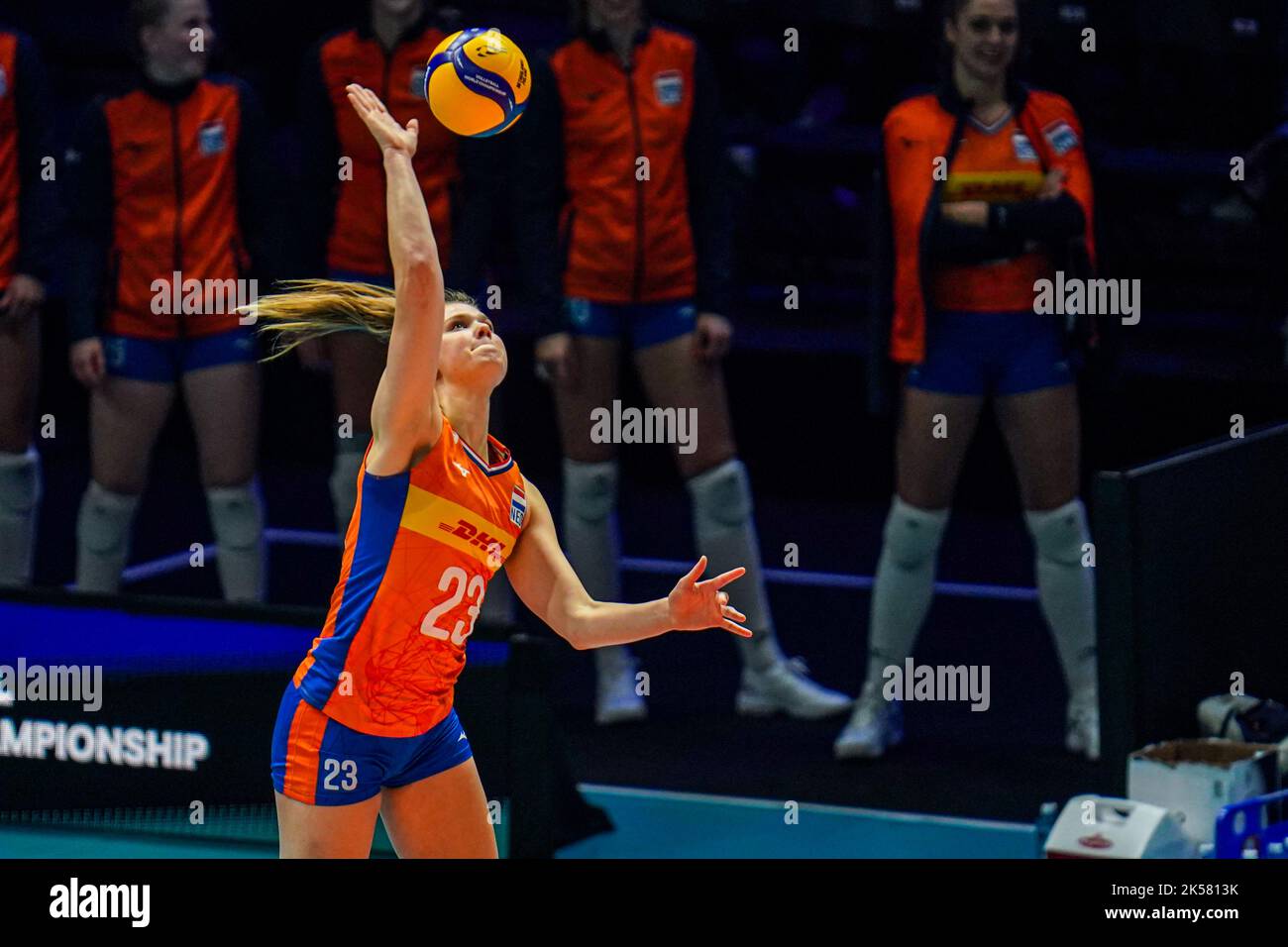 ROTTERDAM, NIEDERLANDE - 6. OKTOBER: Eline Timmerman aus den ...