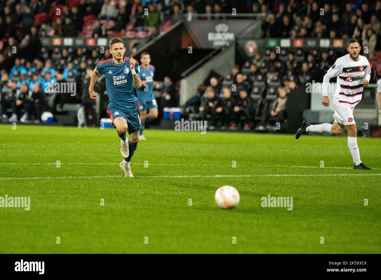 Herning, Dänemark. 06. Oktober 2022. Sebastian Szymanski (17) von ...