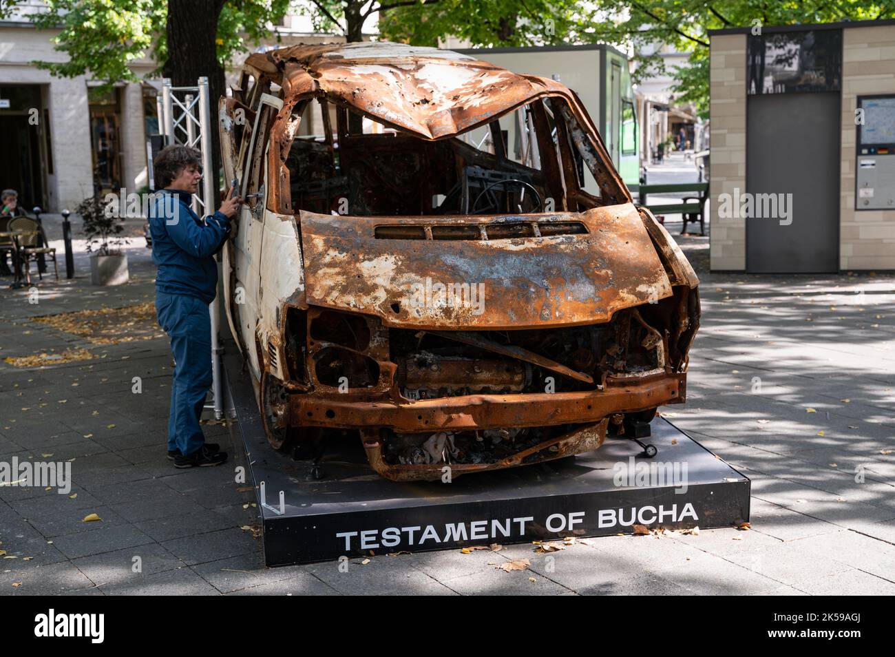 07.09.2022, Deutschland, Berlin - die Ausstellung Testament of Bukha ...