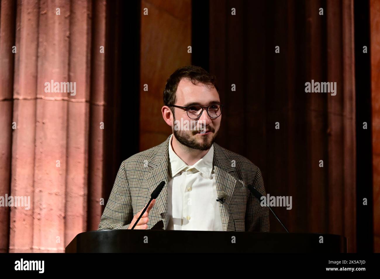 Der Schriftsteller Lukas Rietzschel wird mit dem Sächsischen ...