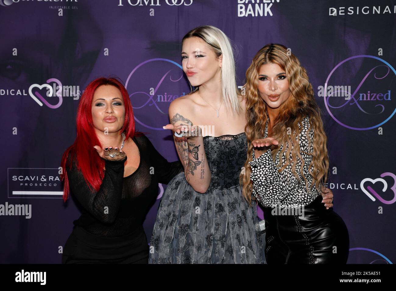 Julia Jasmin Rühle aka JJ,Julia Przybylski aka Julia (GNTM) und Micaela ...