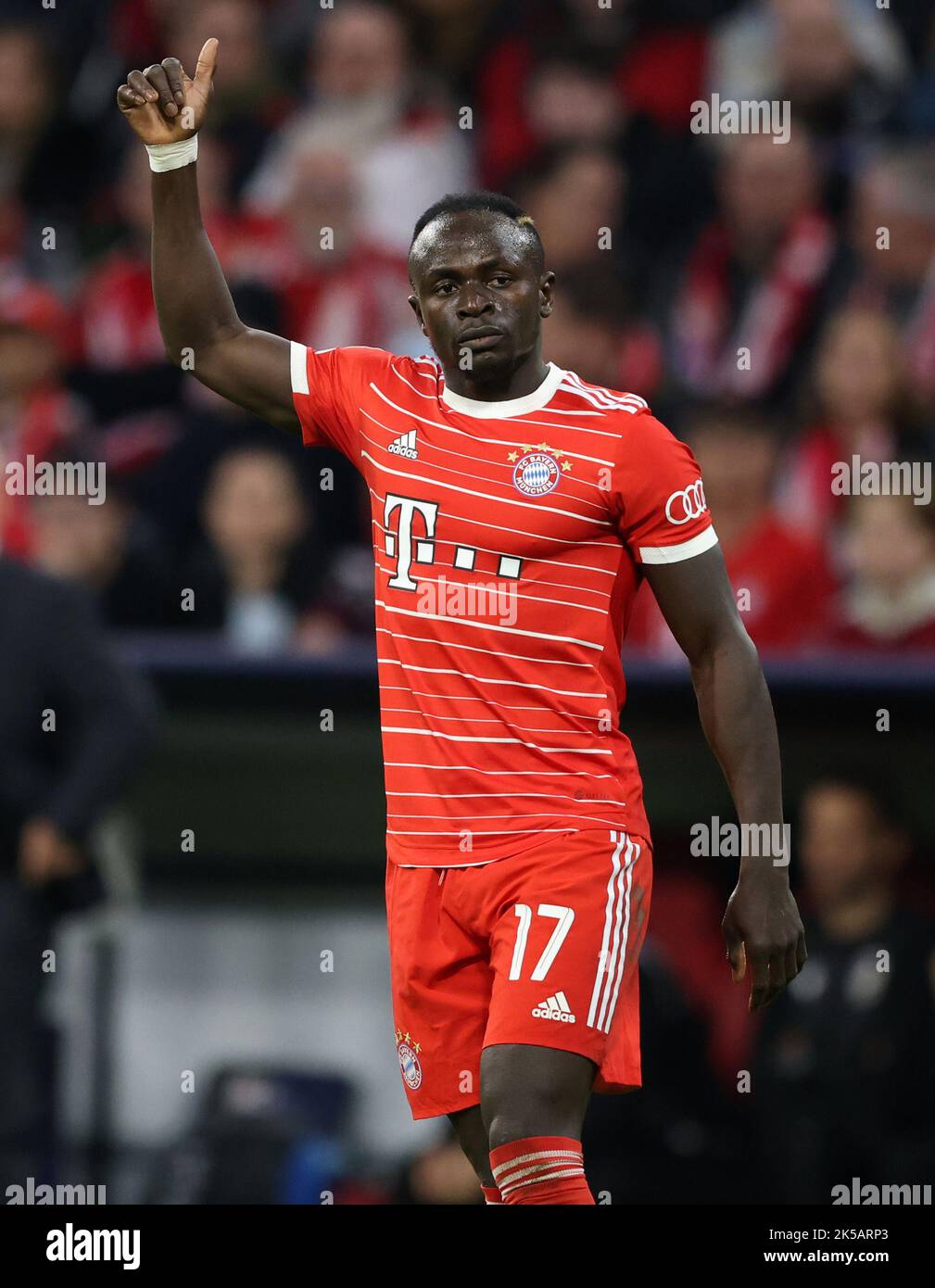 Sadio Mane vom Bayern München FC Bayern MŸnchen - Viktoria Pilsen Plsen ...