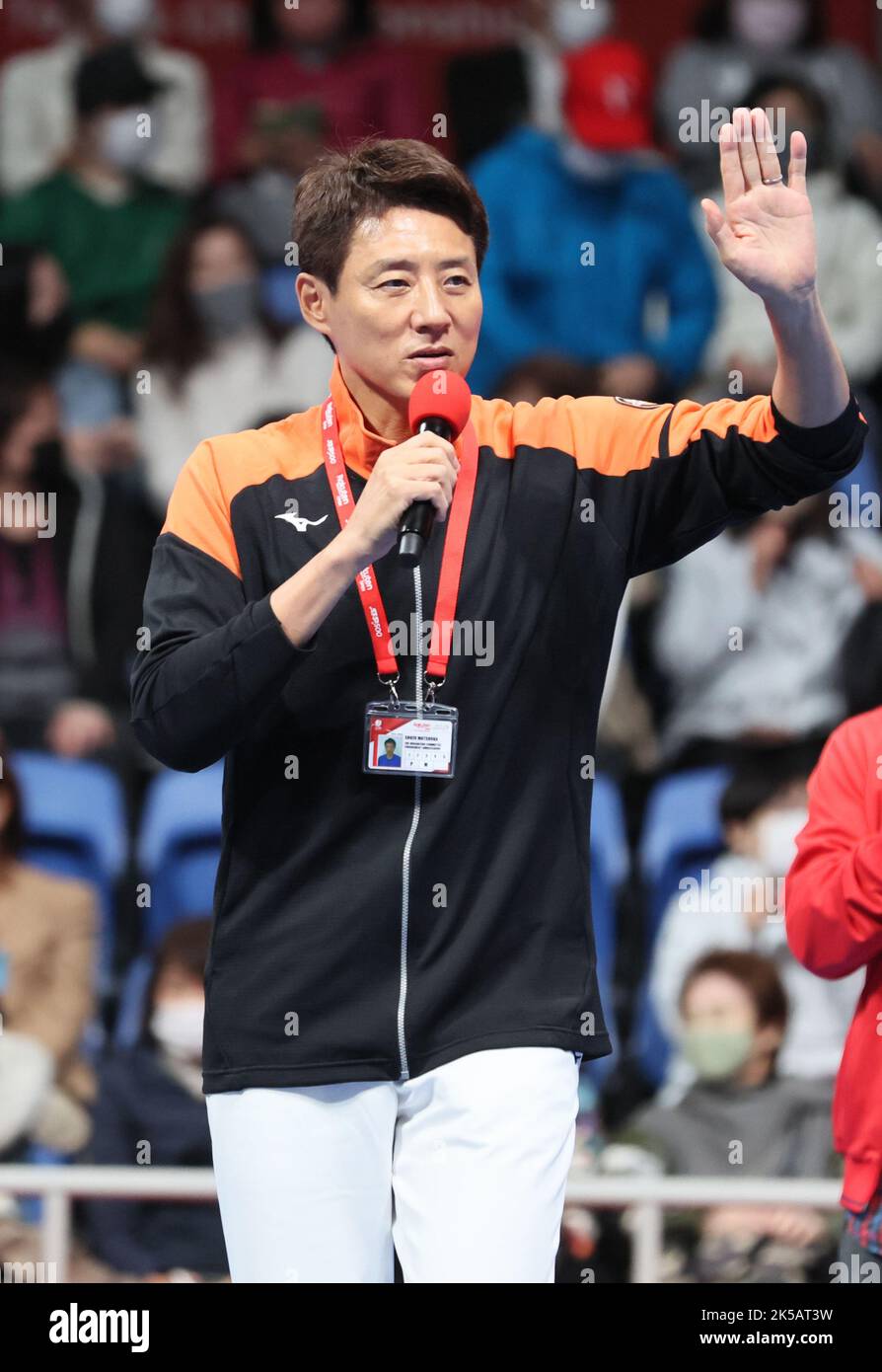 Tokio, Japan. 7. Oktober 2022. Der ehemalige japanische Tennisspieler ...