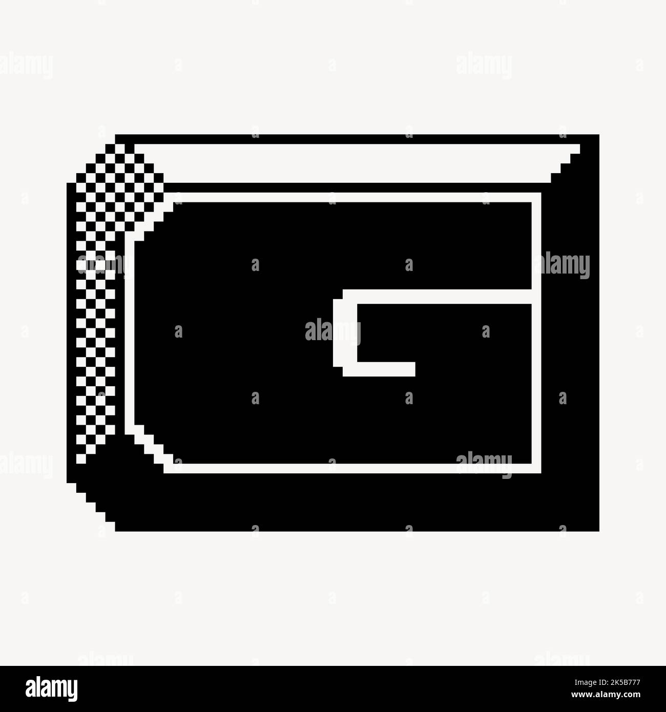 8 bit schriftart illustrationsvektor -Fotos und -Bildmaterial in hoher ...