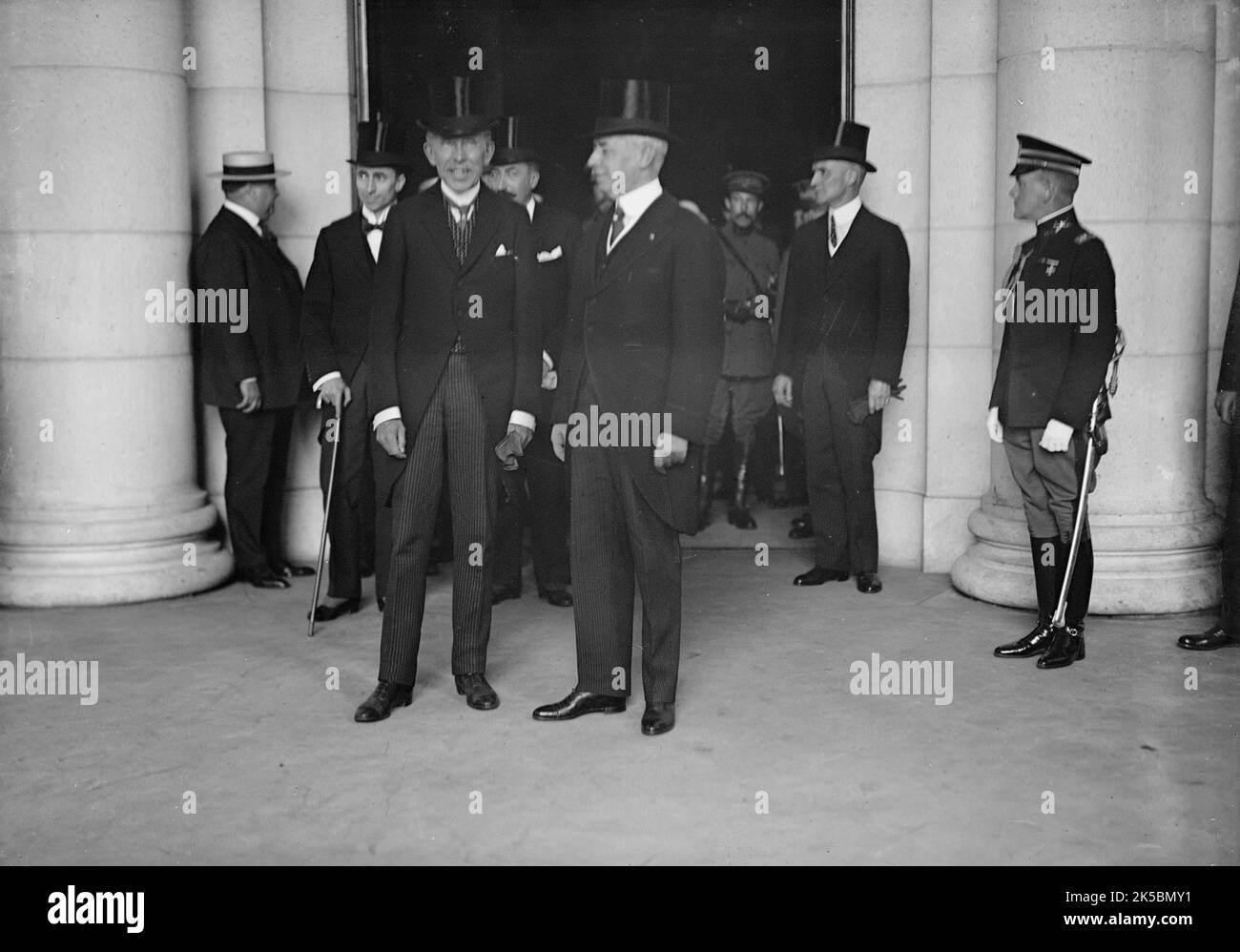 Belgische Mission in den USA, Baron Ludovic Moncheur, Leiter der ...