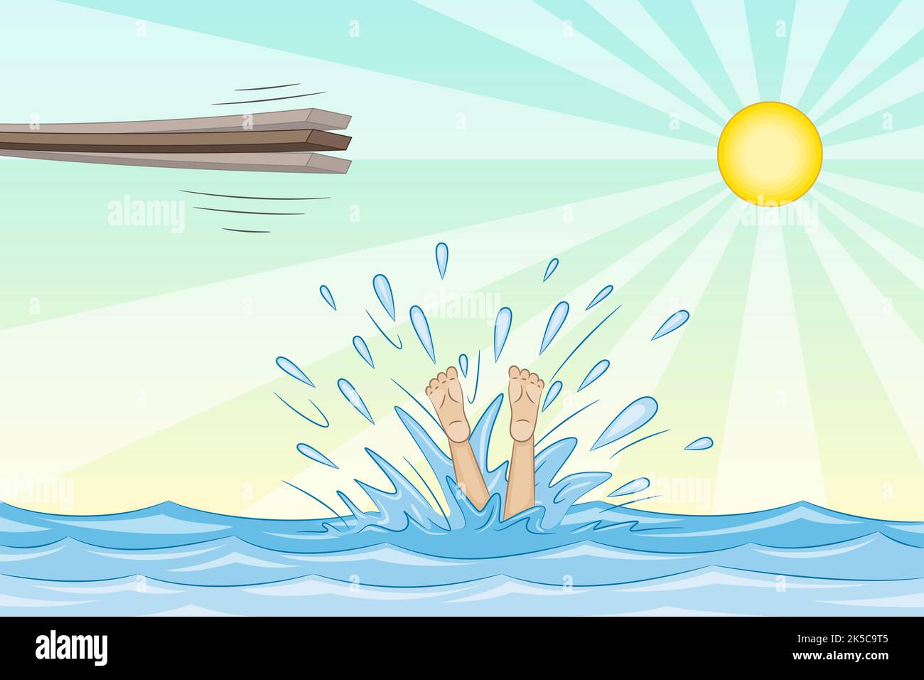 Spring auf das wasser -Fotos und -Bildmaterial in hoher Auflösung – Alamy