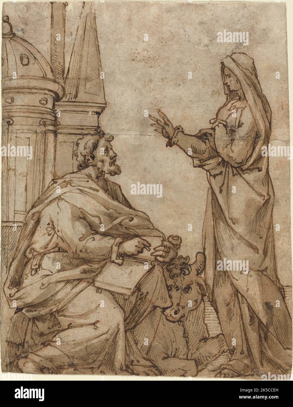 St luke drawing the madonna -Fotos und -Bildmaterial in hoher Auflösung ...
