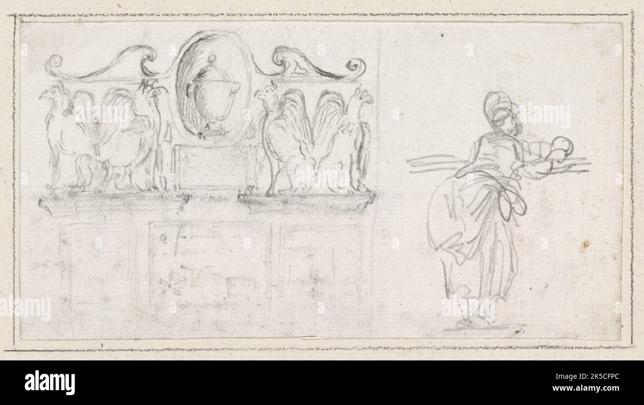 Skizze mit figur einer frau aus -Fotos und -Bildmaterial in hoher ...