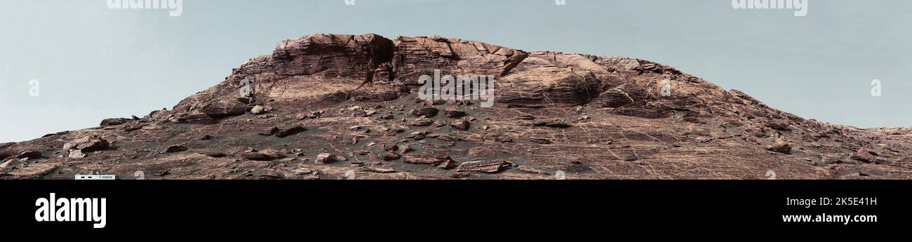 Mars. Die Forscher nutzten die Mastcam auf dem NASA-Mars-Rover Cursory ...