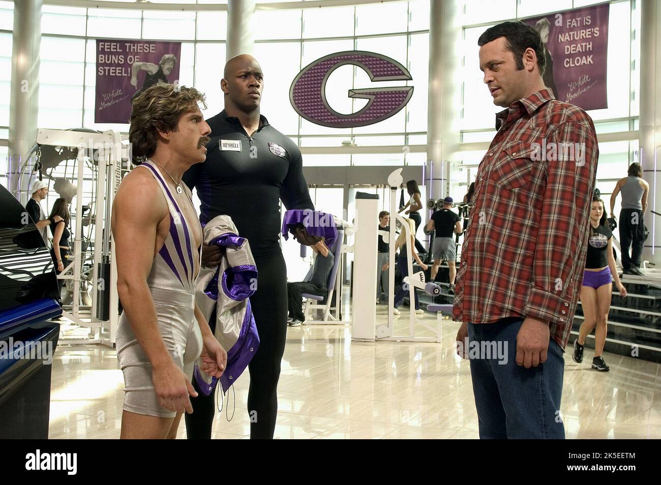 Ben Stiller, Jamal Duff & Vince Vaughn Film: Dodgeball: A True Underdog ...