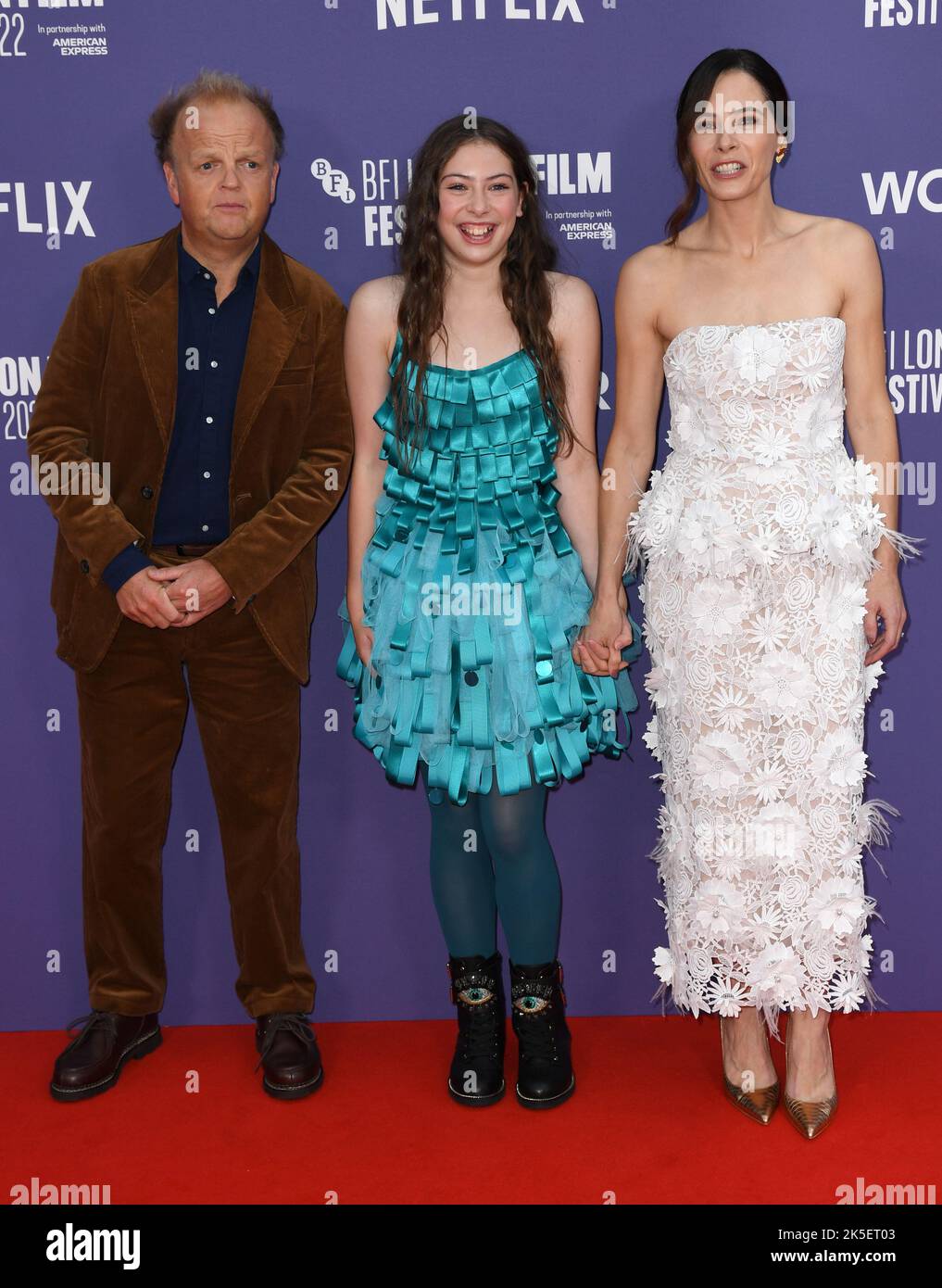 7.. Oktober 2022. London, Großbritannien. Toby Jones, Kila Lord Cassidy ...