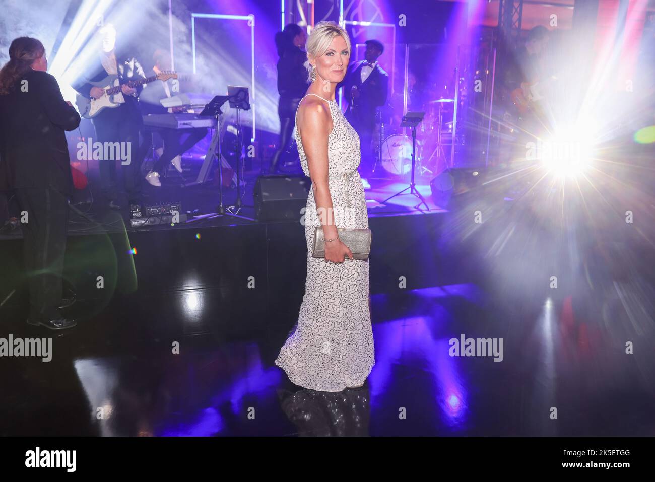 Leipzig, Deutschland. 07. Oktober 2022. Kamilla Senjo feiert bei der ...