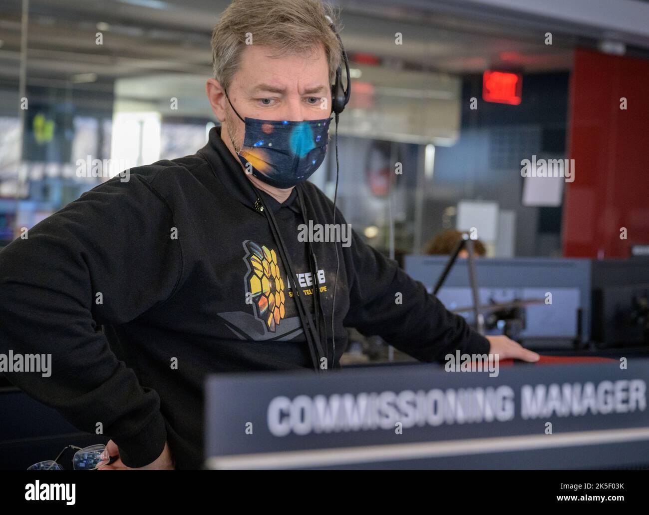 John Durning, Commissioning Manager des NASA-Weltraumteleskops James ...