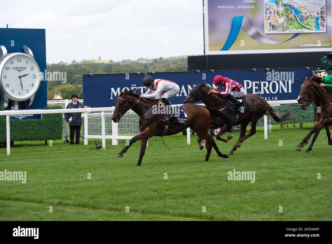 Ascot, Bergen, Großbritannien. 1.. Oktober 2022. Horse Hamish unter dem ...