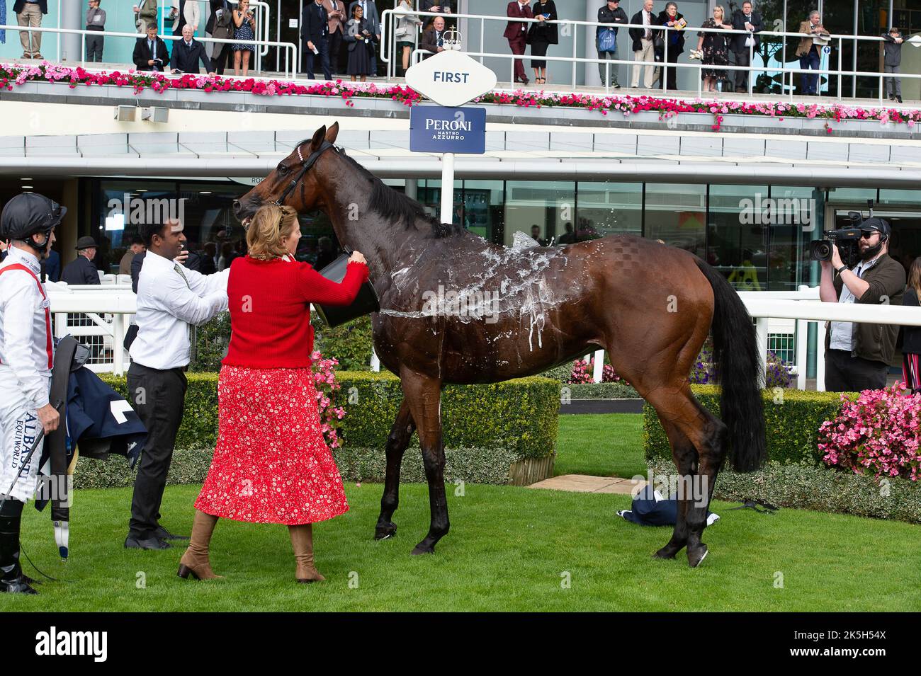 Ascot, Bergen, Großbritannien. 1.. Oktober 2022. Horse Hamish unter dem ...