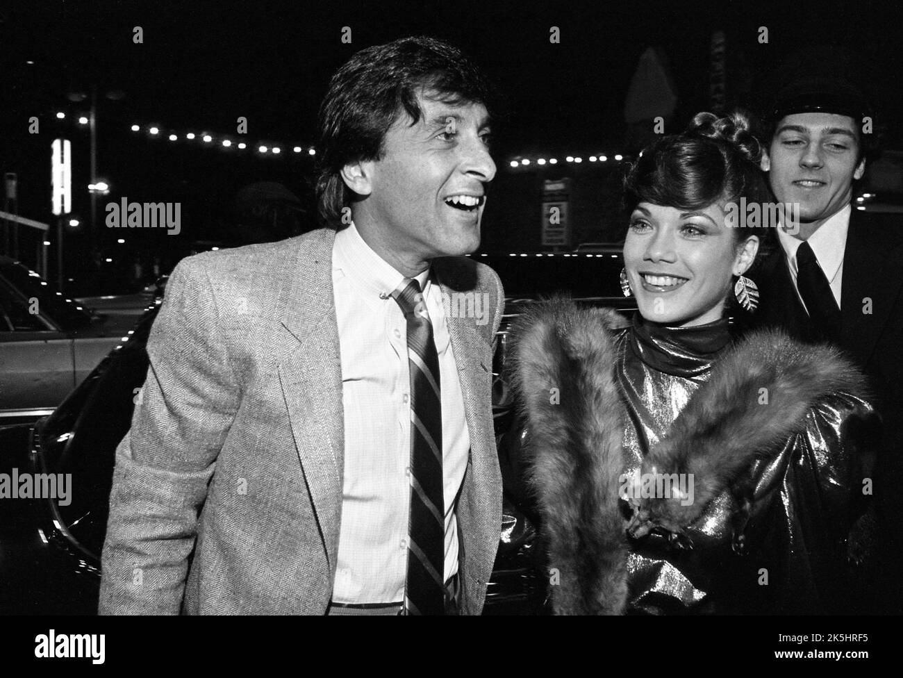 Barbi Benton und George Gradow bei der Eröffnungsnacht von Barnum im ...