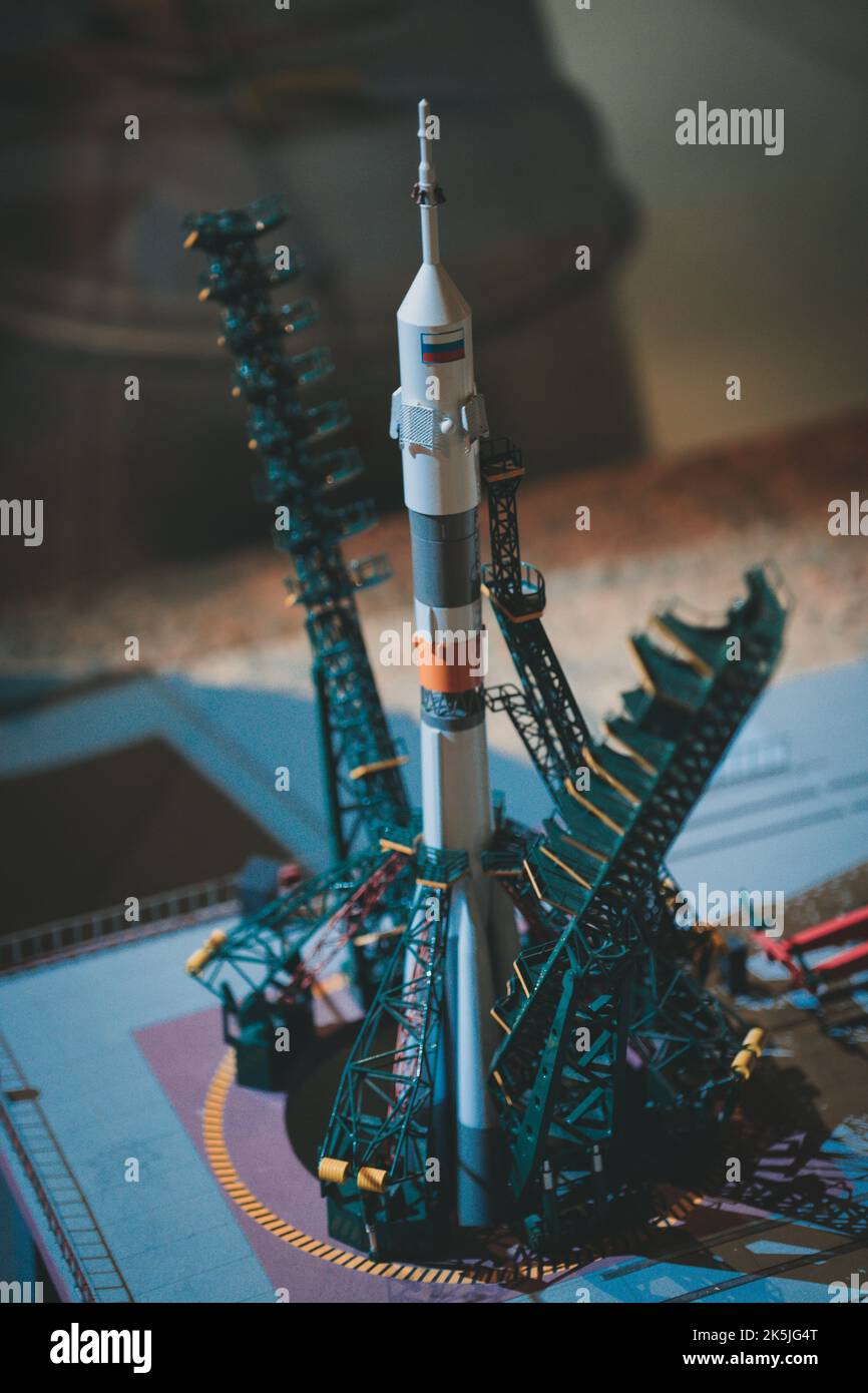 Die Wostok-Rakete hat in der Geschichte des russischen ...
