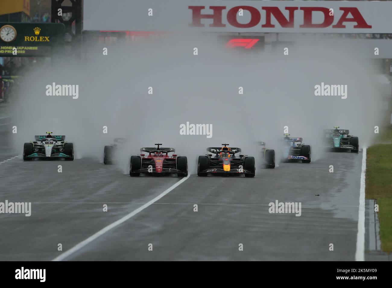 9.. Oktober 2022; Suzuka Circuit, Ino, Suzuka City, Präfektur Mie ...