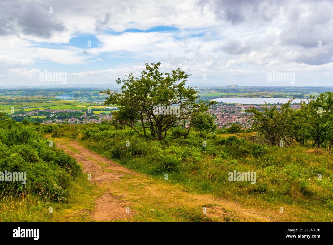 Malerischer Blick auf Mendip Hills und Cheddar Gorge ist nicht nur ...