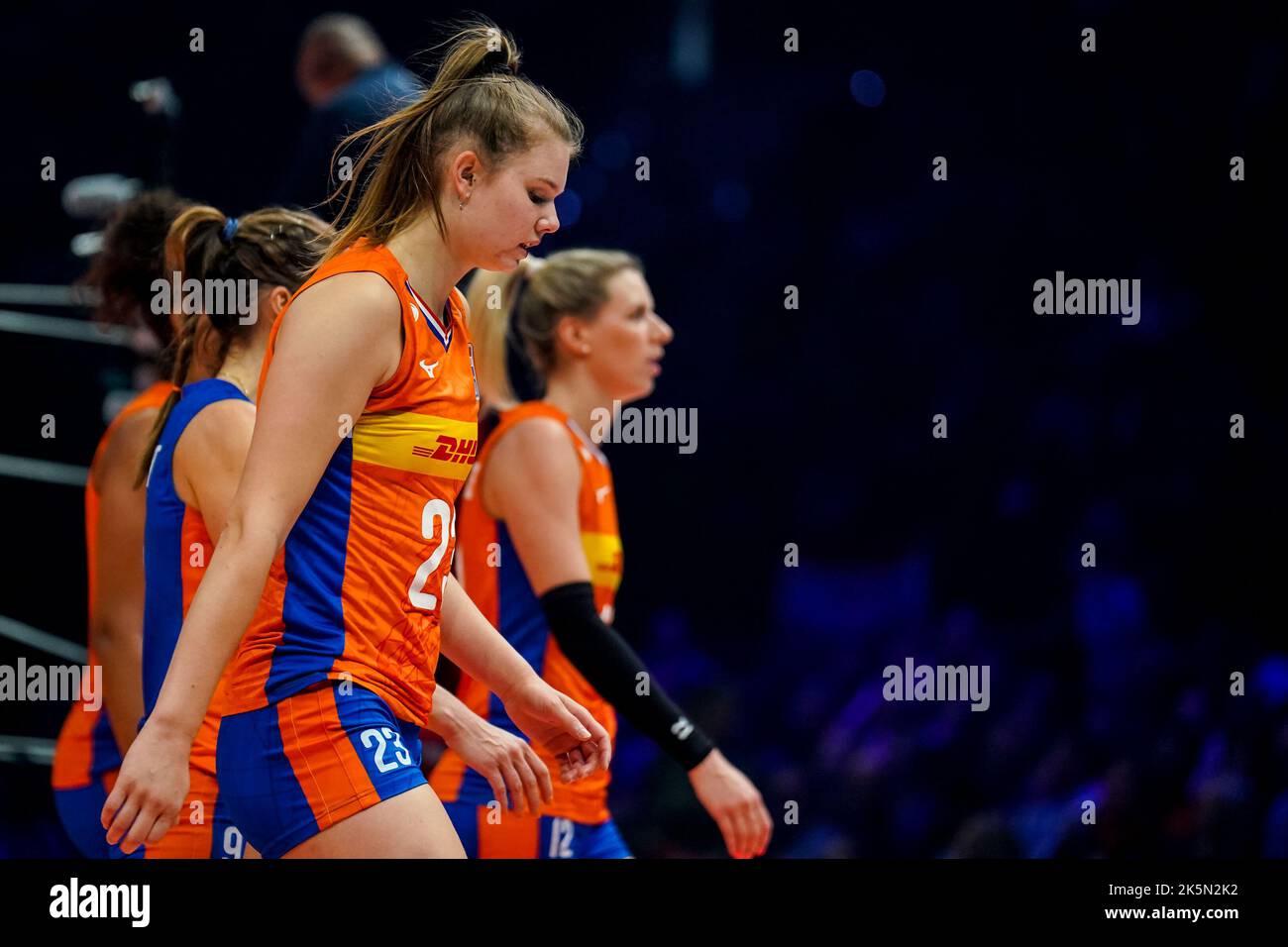 ROTTERDAM, NIEDERLANDE - 9. OKTOBER: Eline Timmerman aus den ...