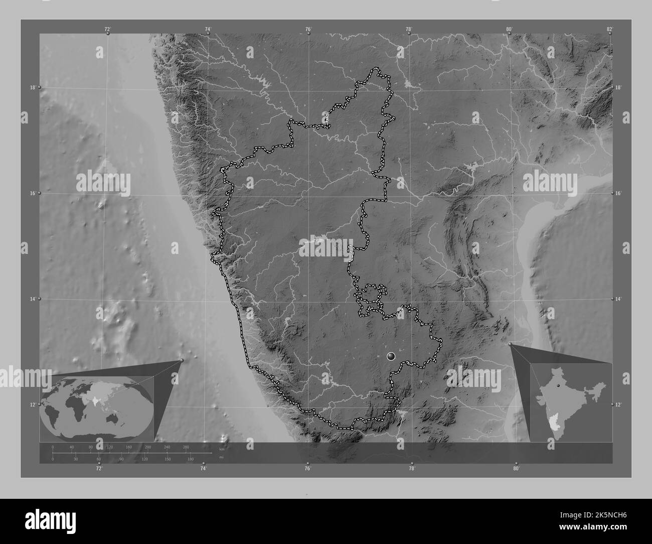 Bengaluru karte -Fotos und -Bildmaterial in hoher Auflösung – Alamy
