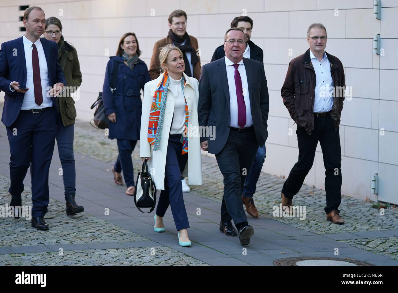 Hannover, Deutschland. 09. Oktober 2022. Am Tag der Landtagswahl in ...