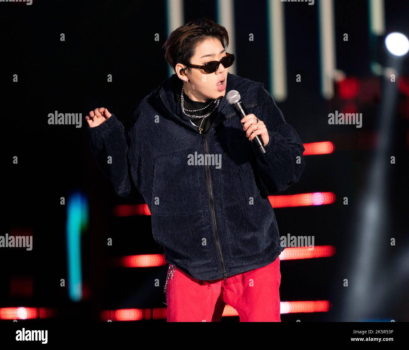 7. Oktober 2022 - Seoul, Südkorea : der südkoreanische Rapper Jico ...