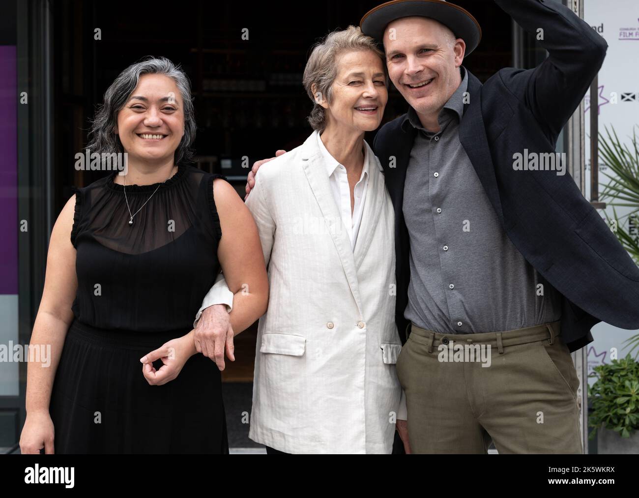 Produzent Desray Armstrong, Schauspielerin Charlotte Rampling ...