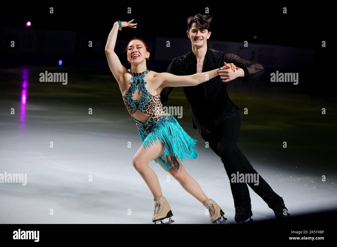 Saitama, Japan. 8. Oktober 2022. Misato Komatsubara & Takeru ...