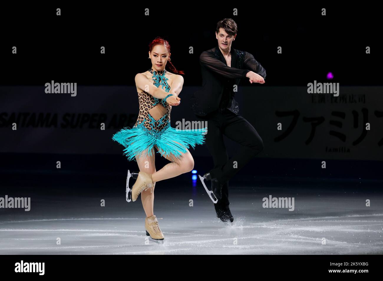 Saitama, Japan. 8. Oktober 2022. Misato Komatsubara & Takeru ...