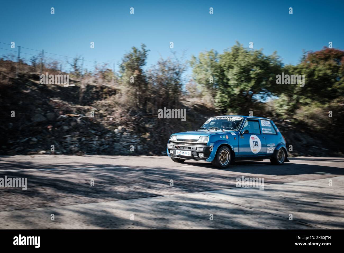 Novella, Korsika, Frankreich - 7.. Oktober 2022: Alexis Chapas und ...