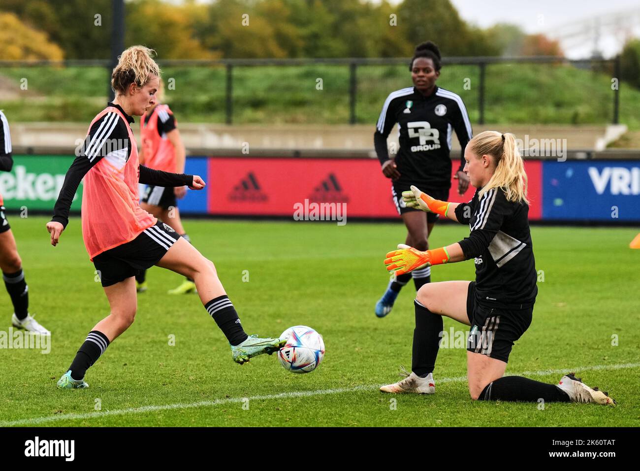 Rotterdam - 10/10/2022, Rotterdam - Maxime Bennink von Feyenoord V1 ...