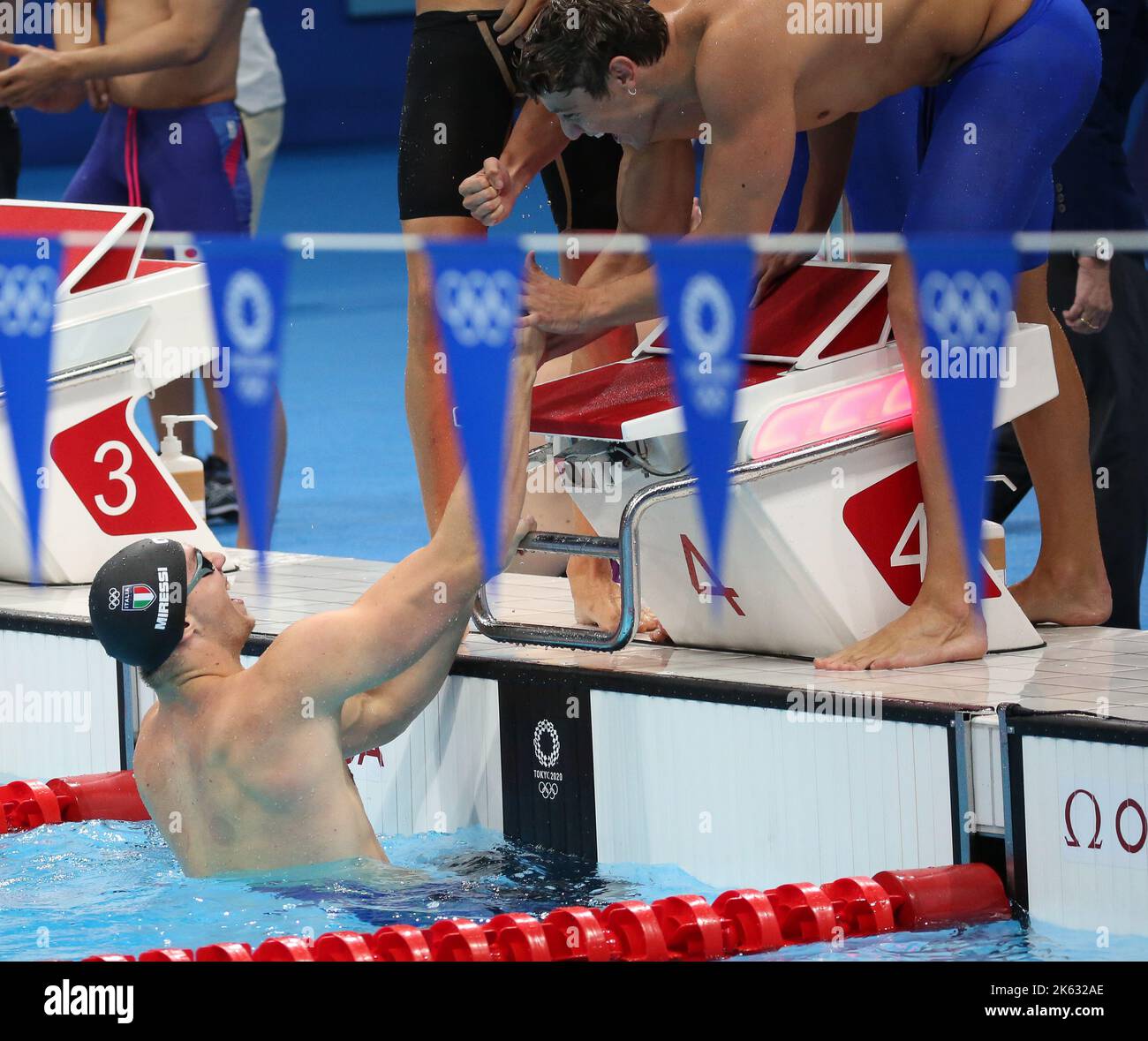 1.. AUGUST 2021 - TOKIO, JAPAN: Thomas CECCON, Nicolò MARTINENGHI ...
