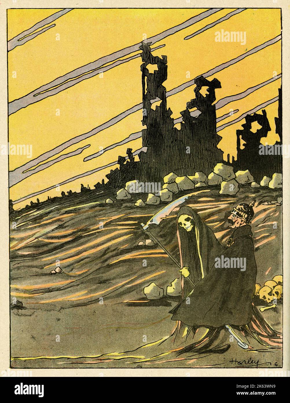 Cartoon der tod -Fotos und -Bildmaterial in hoher Auflösung - Seite 2 ...