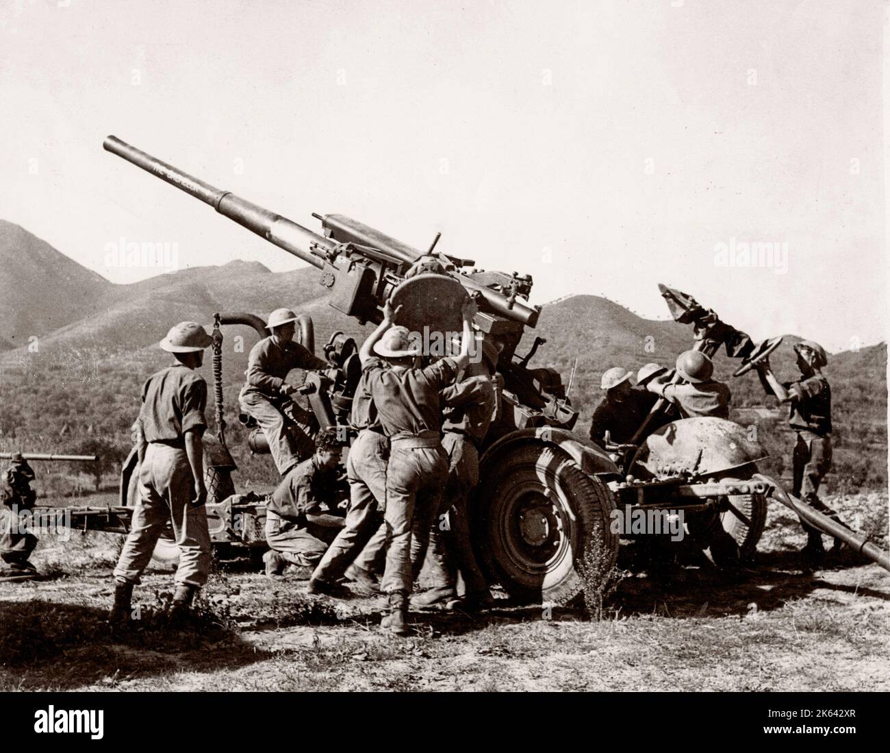British ww2 artillery -Fotos und -Bildmaterial in hoher Auflösung – Alamy