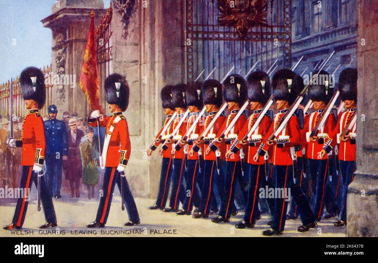 Officer of the welsh guards -Fotos und -Bildmaterial in hoher Auflösung ...