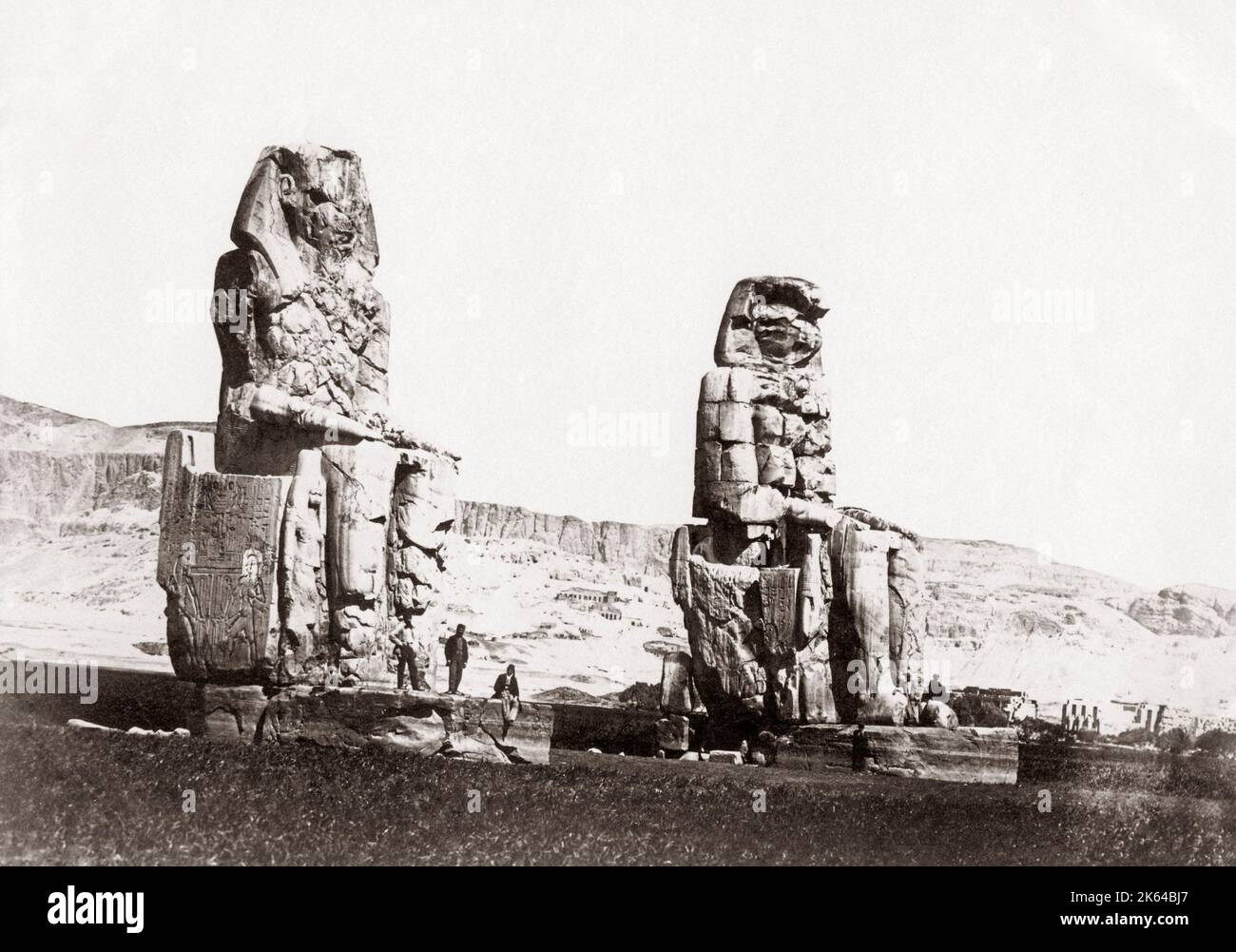 The colossi of memnon -Fotos und -Bildmaterial in hoher Auflösung – Alamy