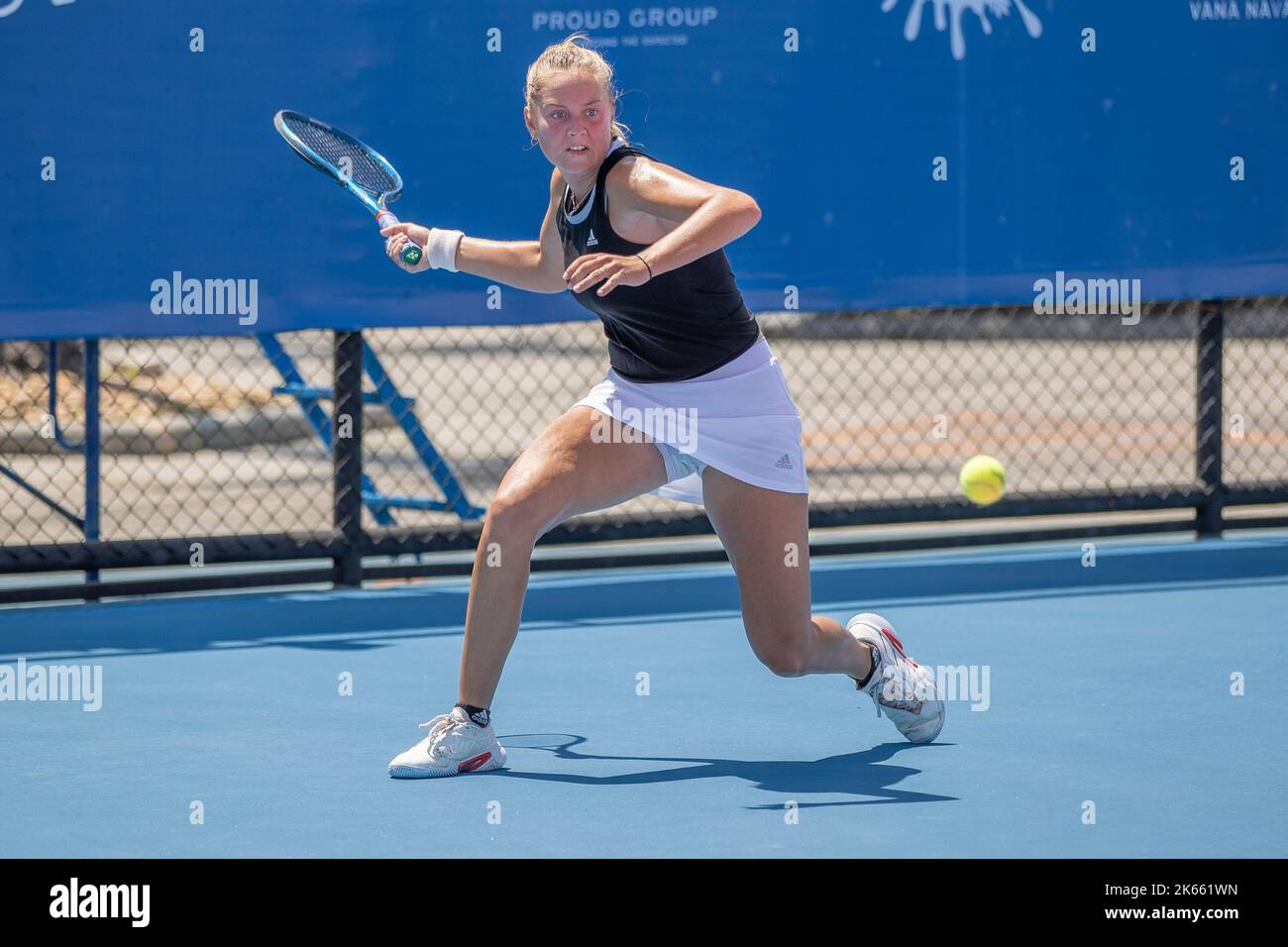 HUA HIN, THAILAND – 12. OKTOBER: Emily Seibold aus Deutschland im ...