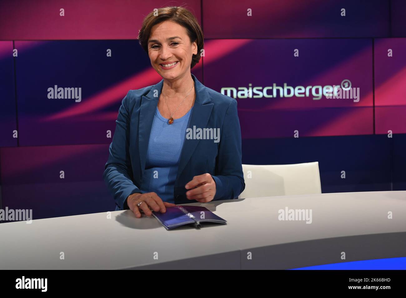 Köln, Deutschland. 04. Oktober 2022. Die Moderatorin Sandra ...