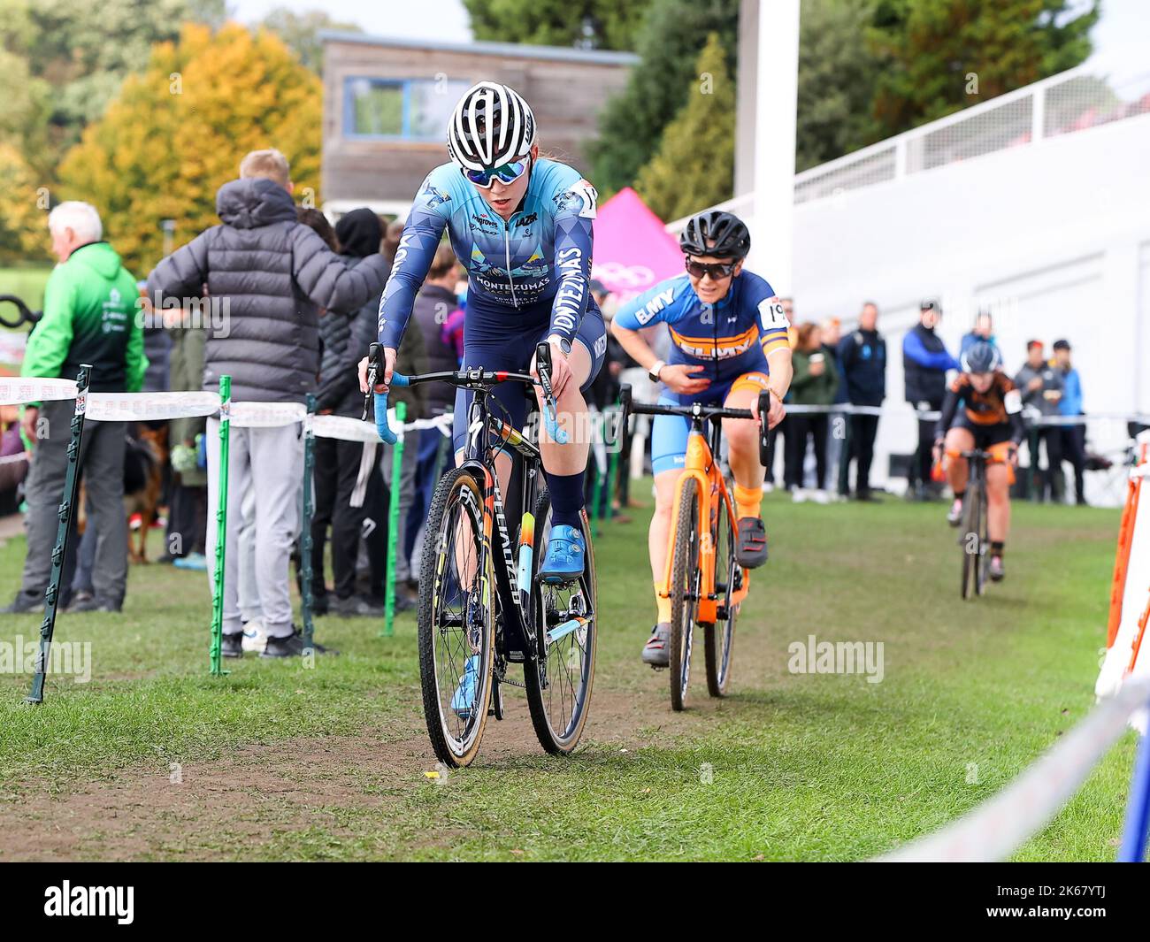 09.10.2022 Derby, England. Cyclocross. Maddie Cooper (Montezumas Race ...