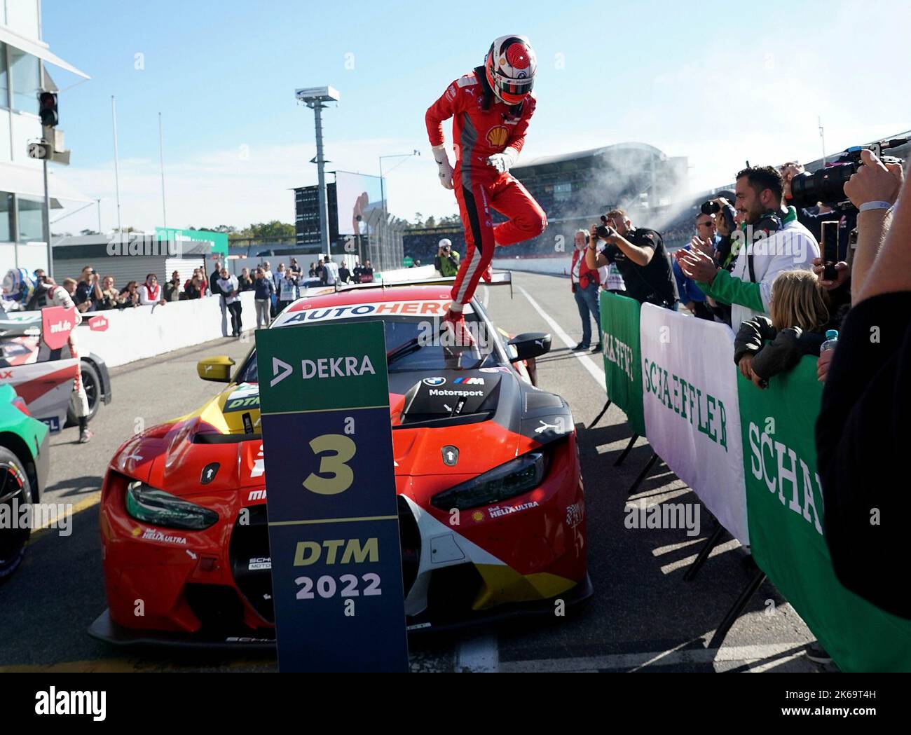 9.. Oktober 2022, Hockenheimring, Hockenheim, DTM 2022, Hockenheimring , im Bild DTM-Champion ...