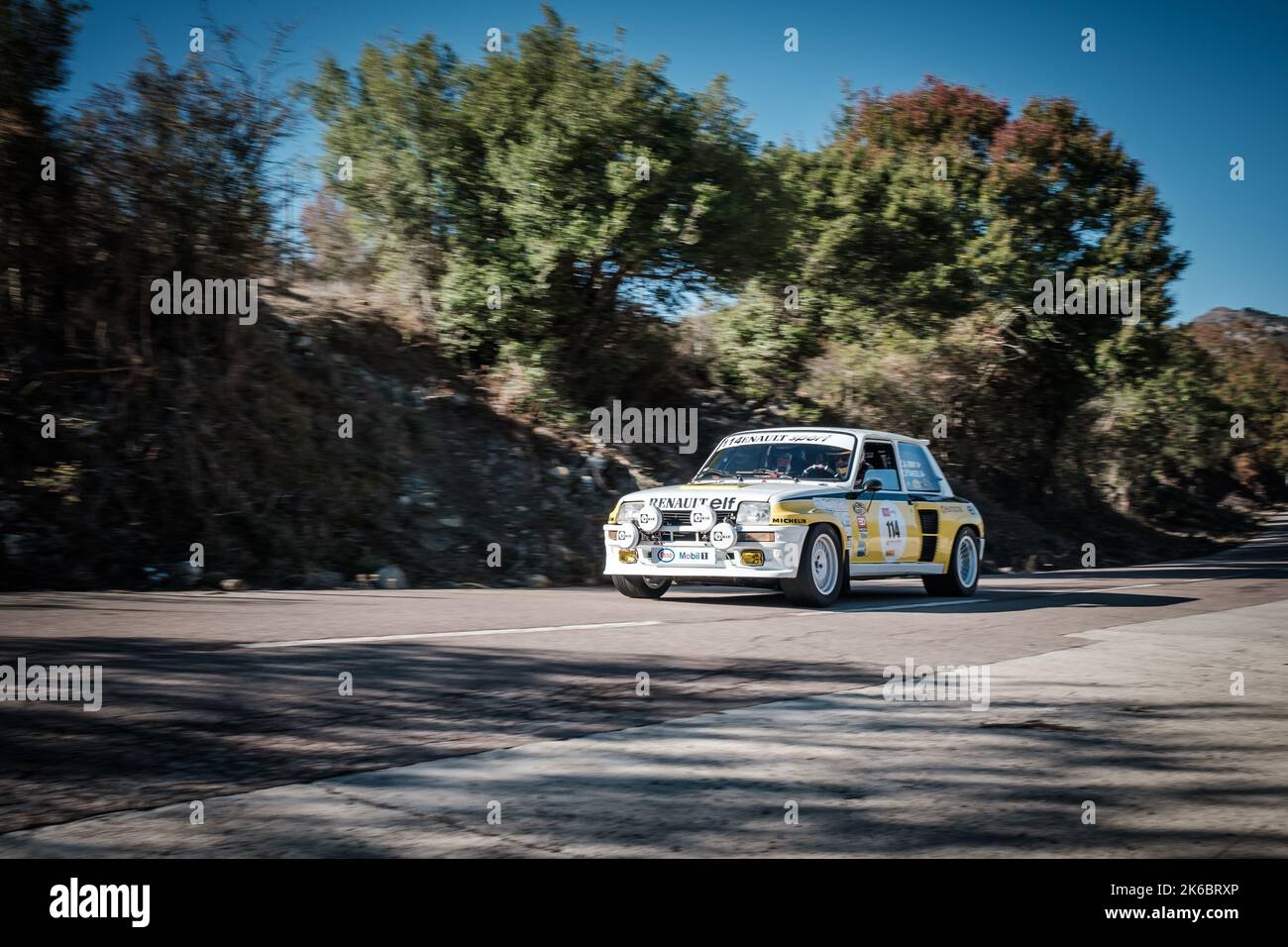 Novella, Korsika, Frankreich - 7.. Oktober 2022: Alain Demay und ...