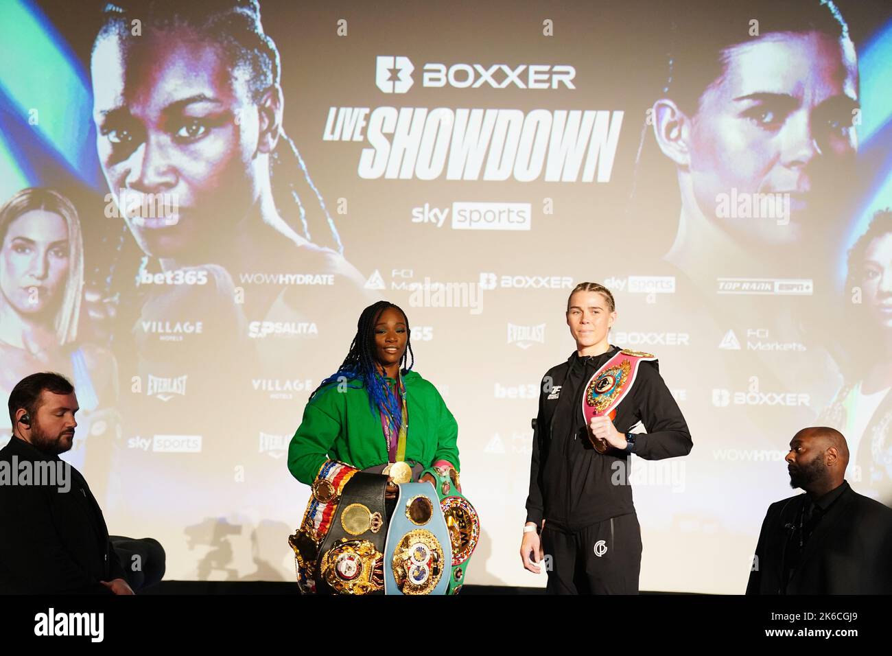 Savannah marshall und claressa shields pressekonferenz genesi -Fotos ...