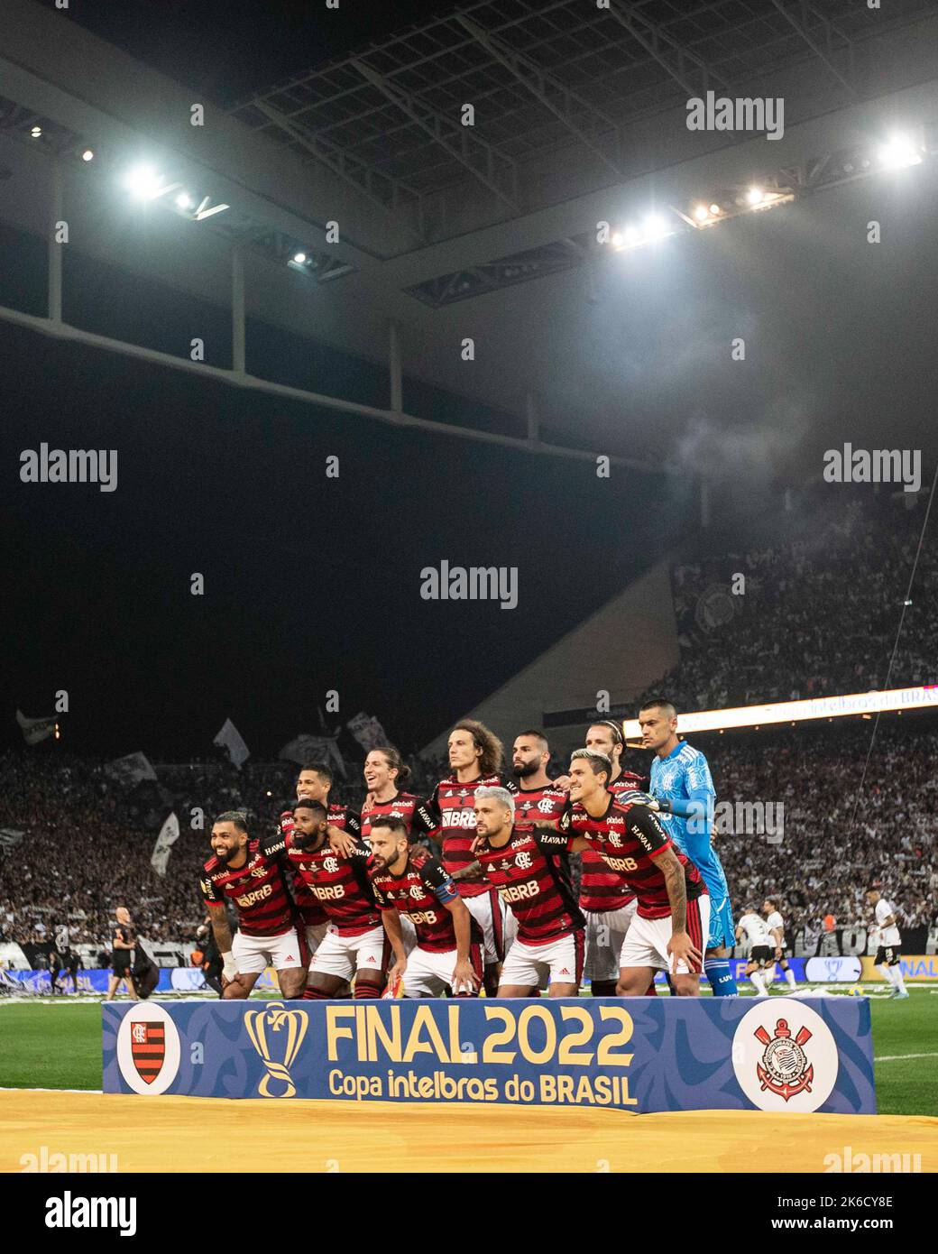 São PAULO, SP - 12.10.2022: CORINTHIANS X FLAMENGO - Flamengo-Team ...