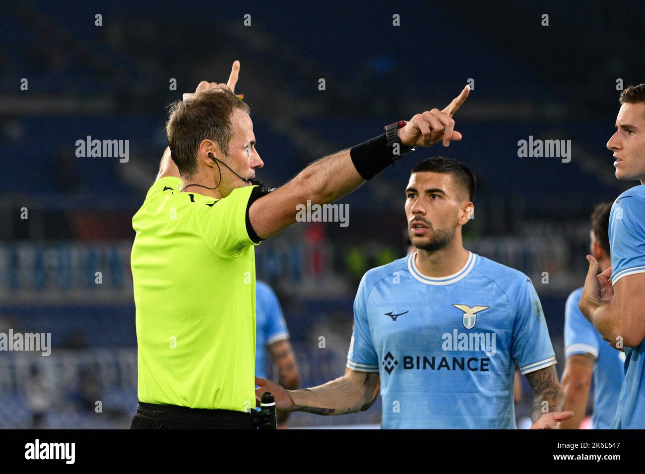 Rom, Italien, 13/10/2022, Sascha Stegemann Schiedsrichter während des ...